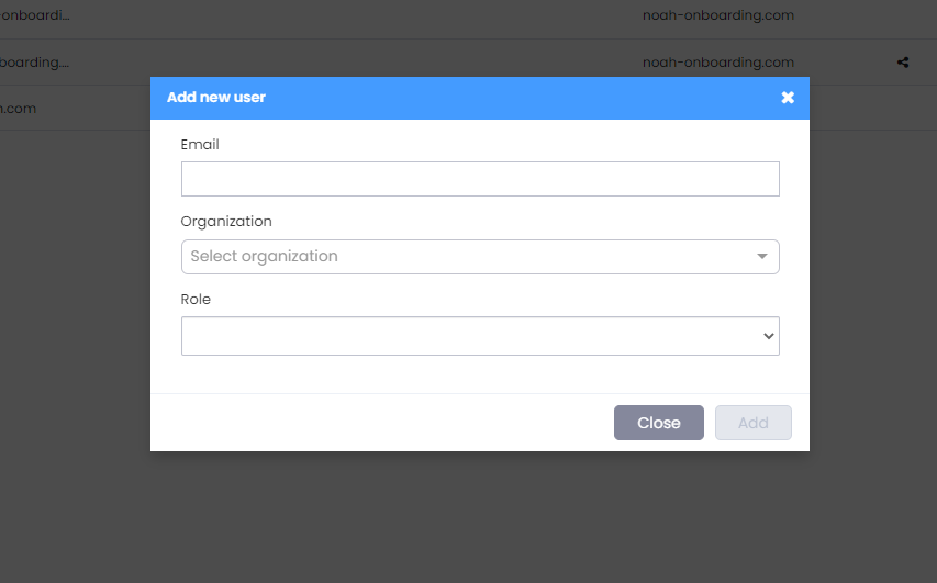 Admin Settings – DataRails