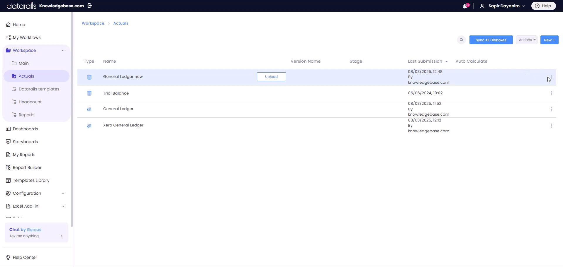 Creating a new Data Mapper – DataRails