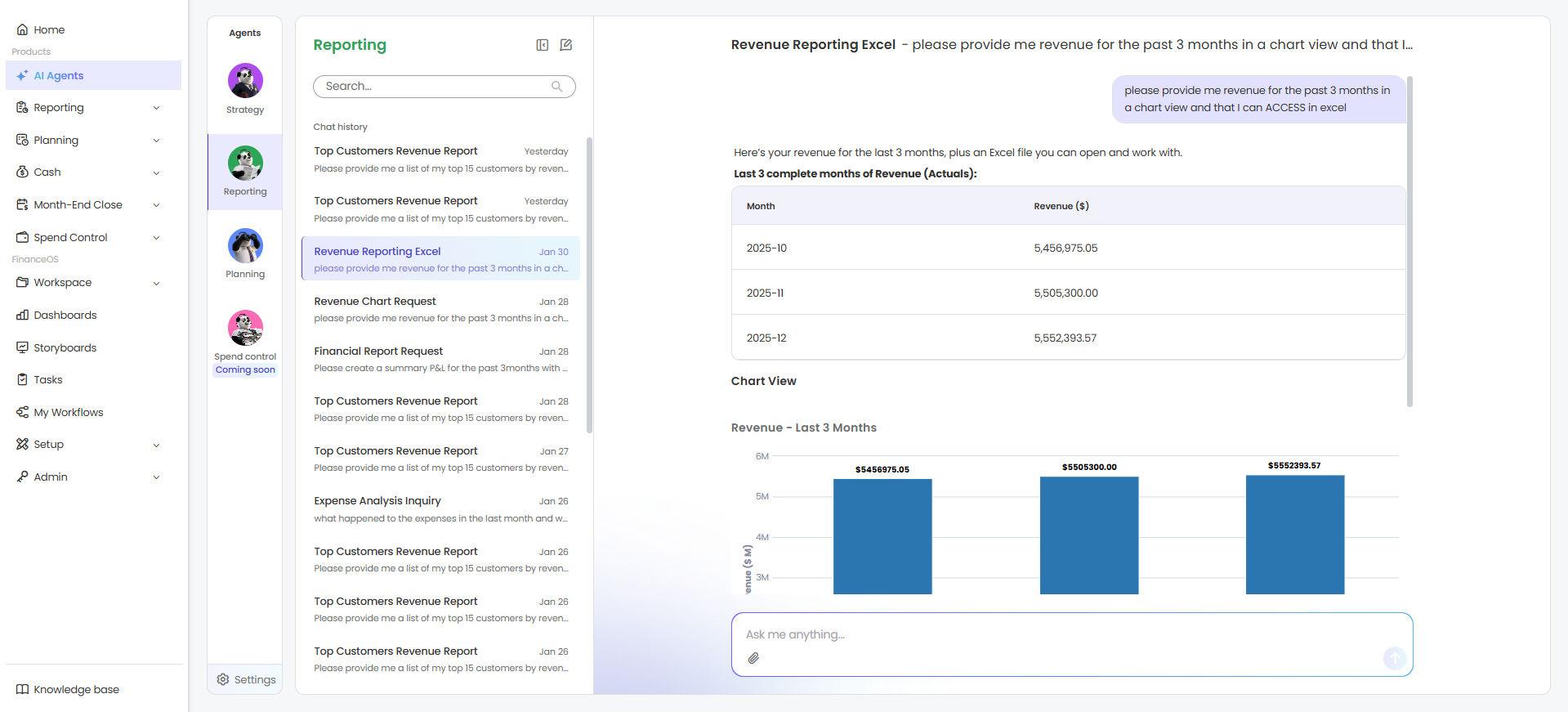 The Three Datarails AI Agents – DataRails