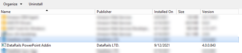 PowerPoint Add-in: Uninstall – DataRails PowerPoint Add-in: Uninstall – DataRails
