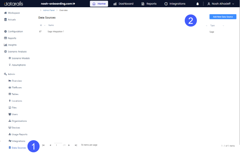 Sync Datarails with HubSpot – DataRails